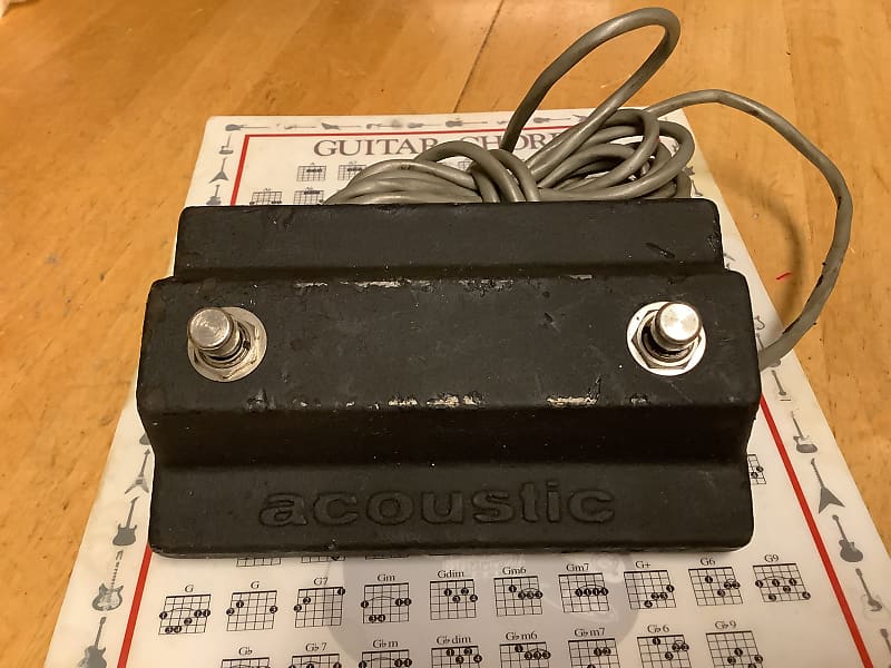 Acoustic Footswitch 60s/70s | Reverb