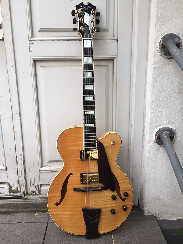 D'Aquisto Jazz Line - Natural flame maple | Reverb