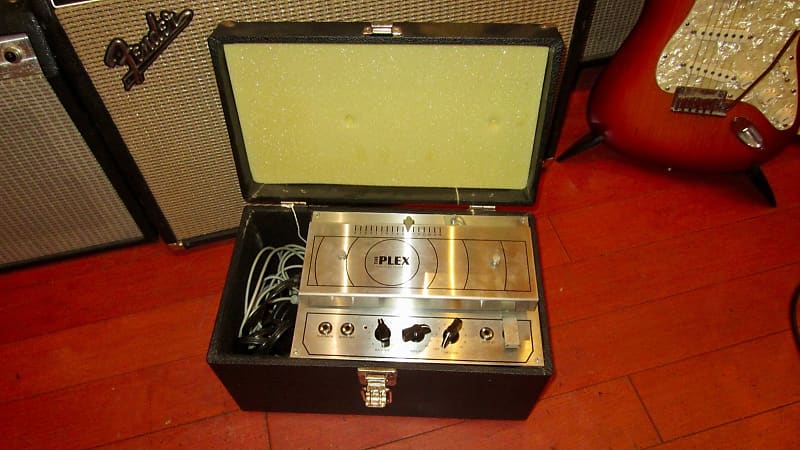 ~1998 Mike Battle The Plex Analog Tape Delay Echo Black | Reverb