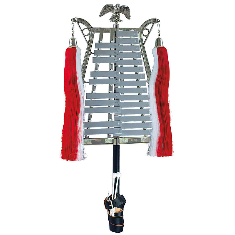 Sandner 611 Ces Bell Lyre Red White | Reverb