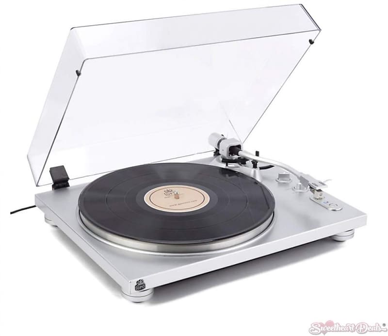 GPO PR100 Turntable Bluetooth Built in Pre Amp Audio Technica | Reverb