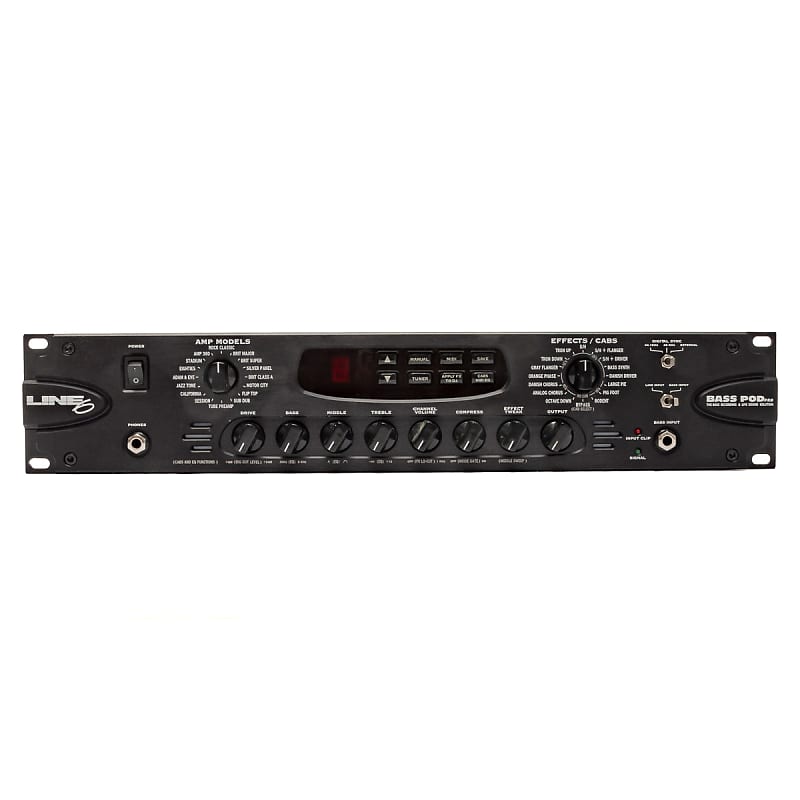 Line 6 - Bass Pod Pro - Rackmount Bass Multi-Effects | Reverb