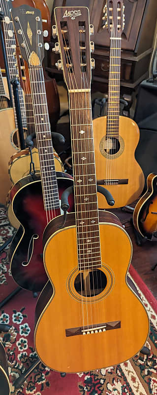 Aspen A130S 12-Fret Parlor Guitar - Solid Spruce Top | Reverb