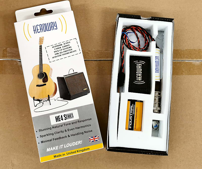 NOS Headway HE4 Pickup System for Classical Guitar | Reverb Canada