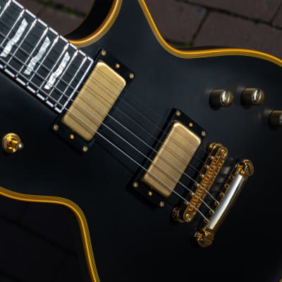 ESP E-II Eclipse Matte Black Aged Binding with | Reverb Deutschland