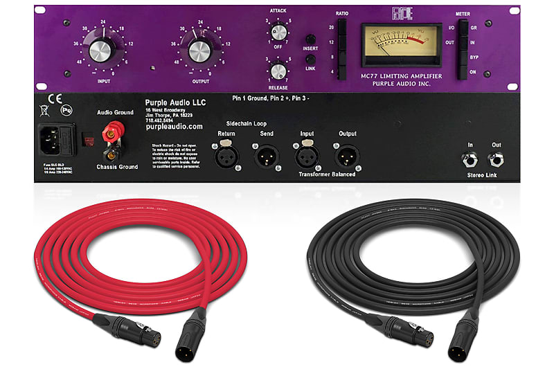 Purple Audio MC77 | 1176 Type FET Compressor | Pro Audio LA | Reverb