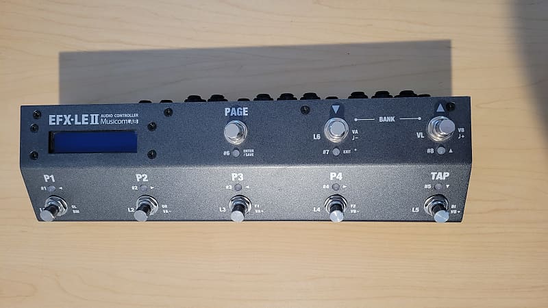 MusicomLab EFX-LE II Audio Controller and Midi Pedal | Reverb