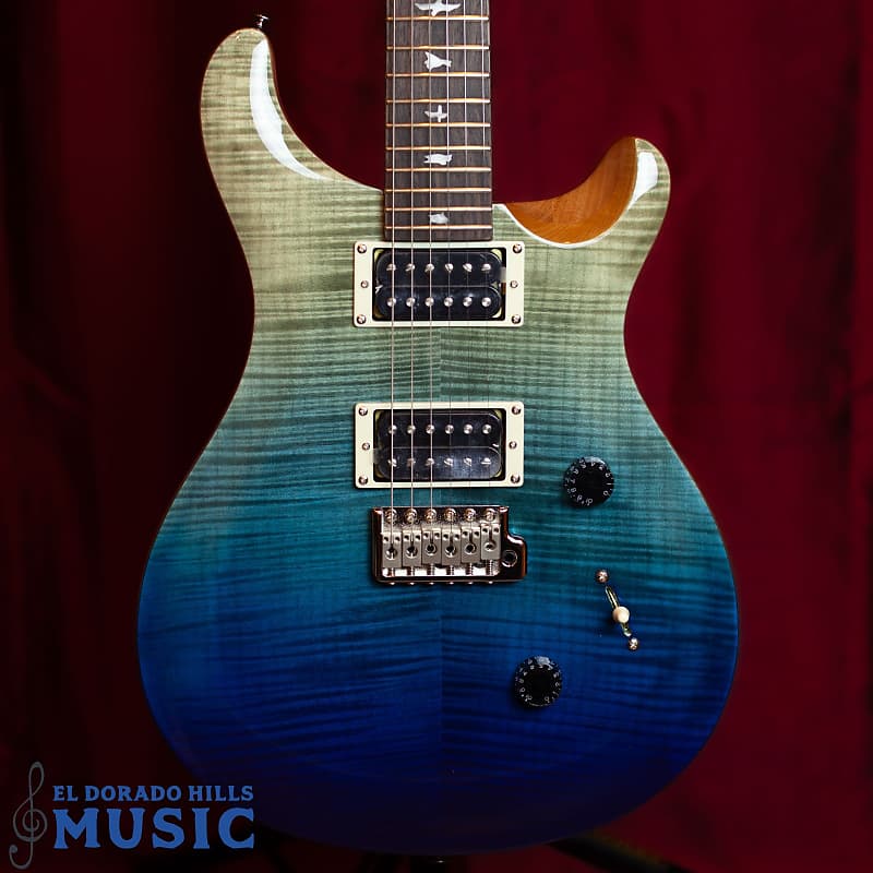 PRS SE Custom 24 Blue Fade Limited Edition 100 | Reverb