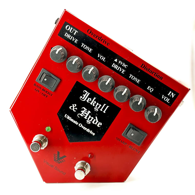 Visual Sound Jekyll & Hyde Ultimate Overdrive V1 - RED | Reverb