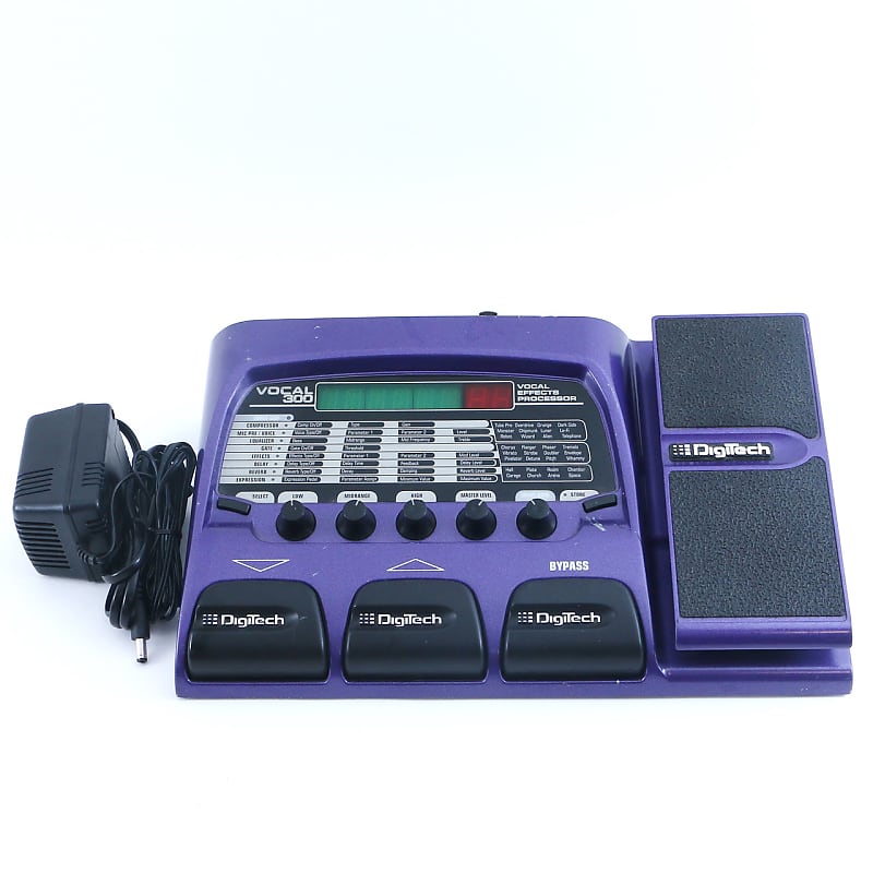 Digitech Vocal 300 Vocal Effects Pedal P-20681 | Reverb