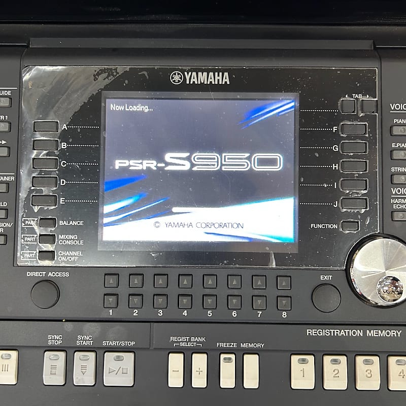 Yamaha PSR S950 2000s - Black | Reverb