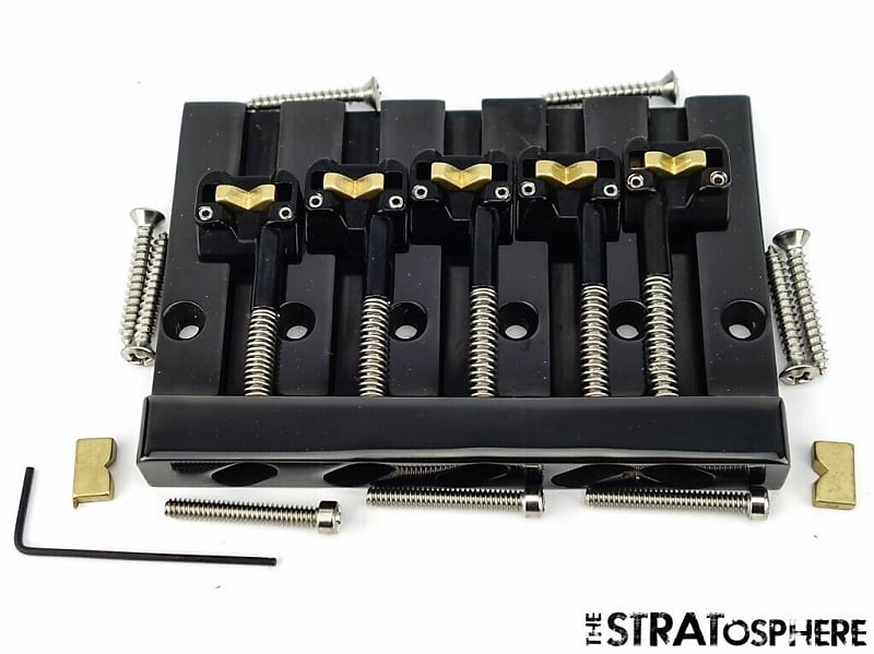 NEW Hipshot Kickass High Mass 5 STRING Bass BRIDGE for Badass | Reverb