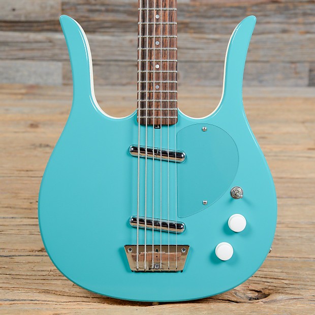 Jerry Jones Longhorn Bass VI Seafoam Green USED (s980) | Reverb