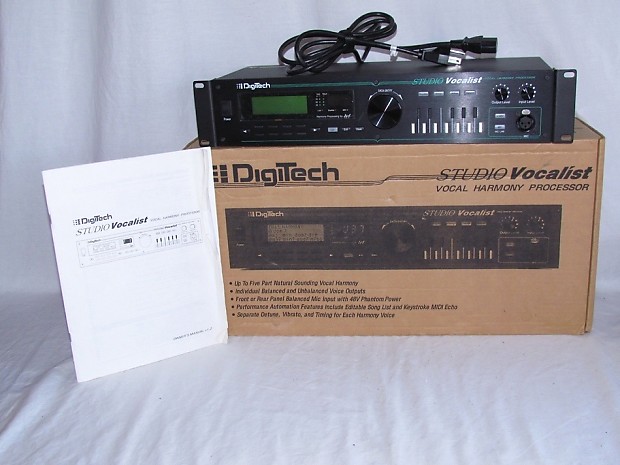 DigiTech Studio Vocalist Vocal and Instrument Effects | Reverb UK