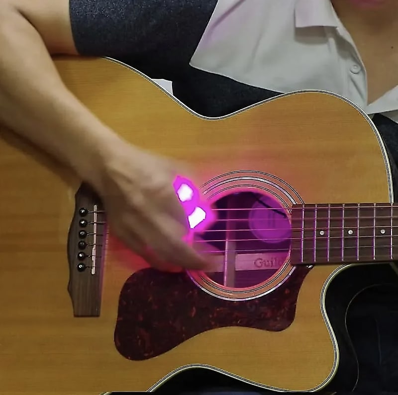 Guitar Plectrum Picks With LED Lights | Reverb