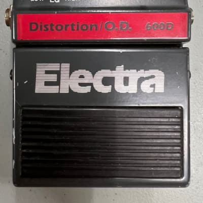 Vintage Electra Distortion / O.D. Overdrive 600D Pedal - Made | Reverb