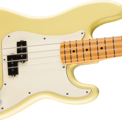 Fender Player II Precision Bass Hialeah Yellow Maple | Reverb