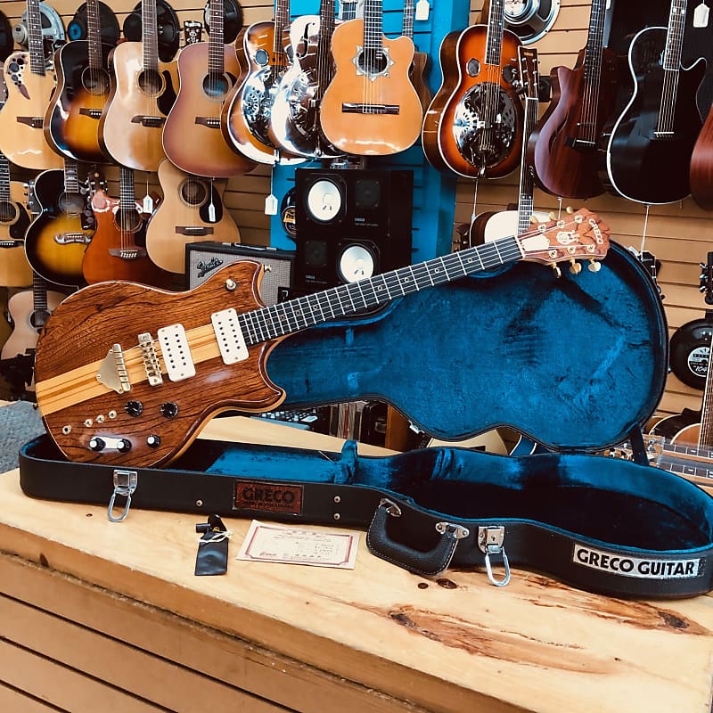 Greco GO-1400 Speed Way Electric Guitar w/Case | Reverb