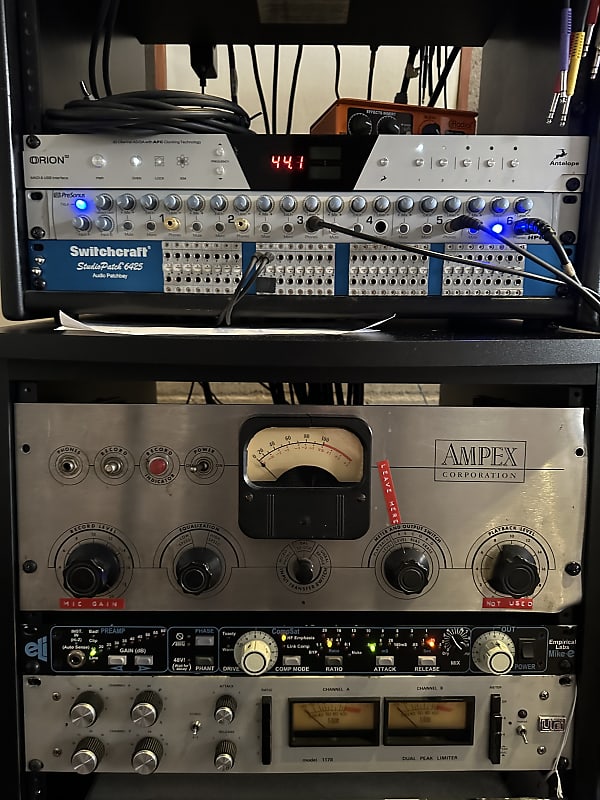 Ampex 351 Vintage Tube Microphone Pre Amp | Reverb