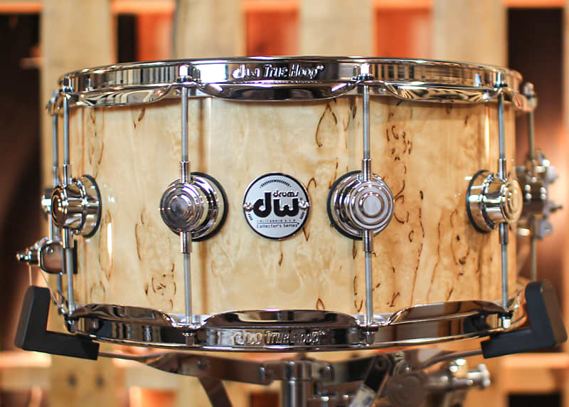 DW 6.5x14 Collector's Pure Birch VLT Kurillian Birch Snare | Reverb