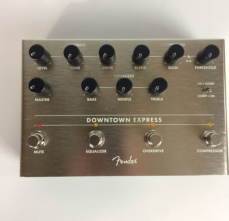 Fender Downtown Express Bass Multi Effects Pedal | Reverb