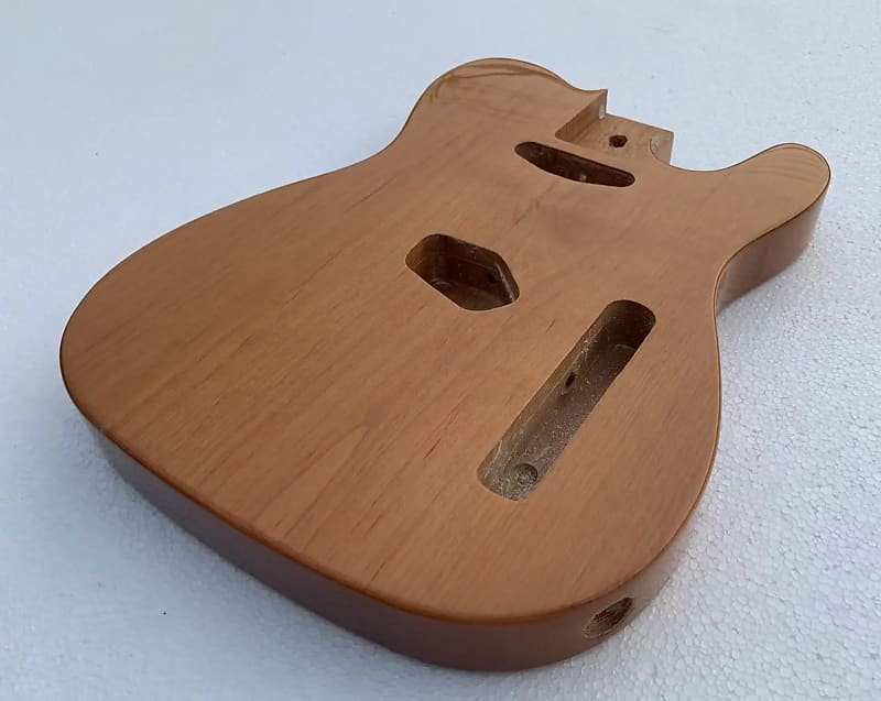 Alder Wood Telecaster Tele Style Natural Finish Guitar | Reverb UK