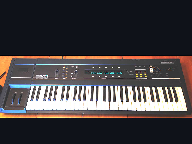 Ensoniq ESQ-1 Wavetable Synth 1980's Multitimbral Sequencer | Reverb