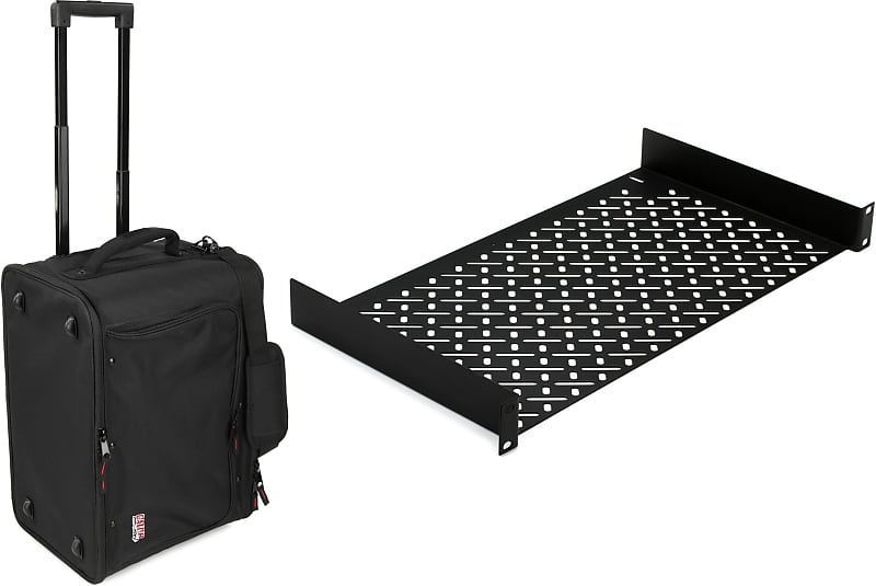 Gator GR-RACKBAG-4UW Lightweight Rolling Rack Bag Bundle with | Reverb