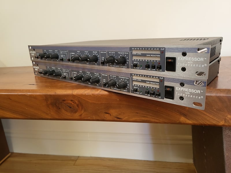 Aphex Aphex 661 Expressor - Pair 1990s - Silver | Reverb