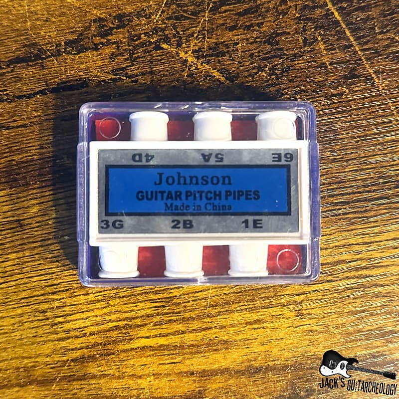 Vintage Johnson Pitch Pipe *USED* (1970-80s - White) | Reverb