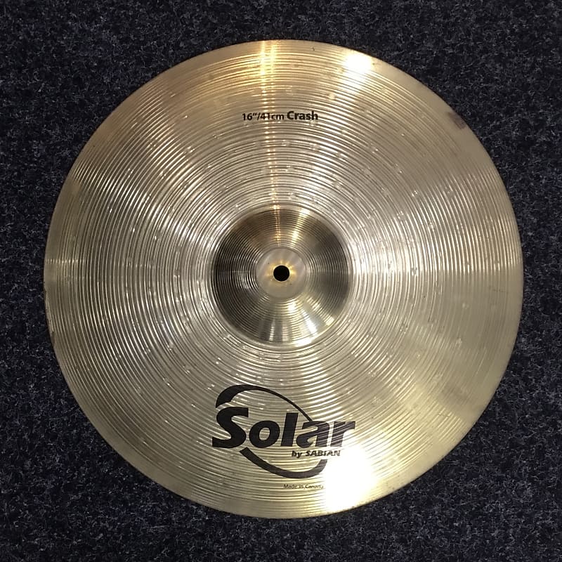 Sabian Solar Crash 16" | Reverb