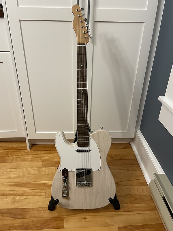 Telecaster Left White Stain on Swamp Ash | Reverb Canada