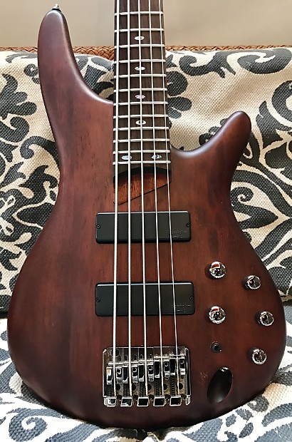 Ibanez 5 String Bass SR505 2015 Brown Satin Mahogany | Reverb
