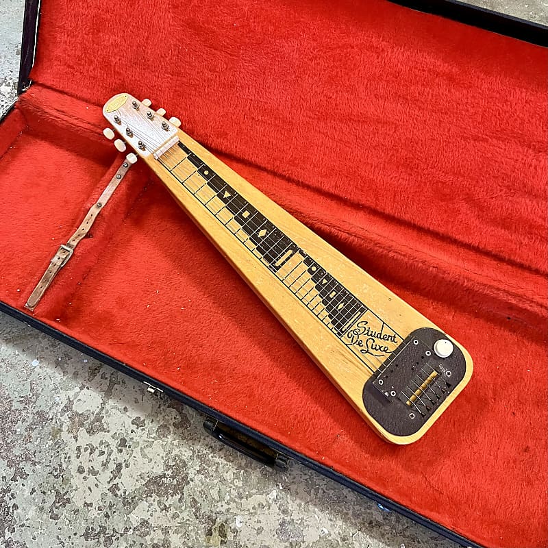 Supro Student Deluxe Lap Steel c 1950 - Natural original | Reverb