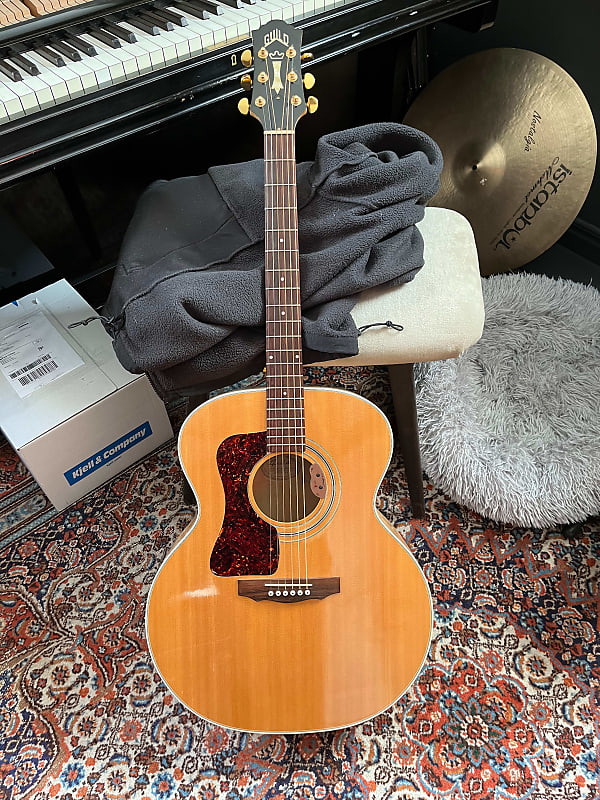 Guild JF-30 Lefthanded USA made Amazing 1995 - Blonde | Reverb