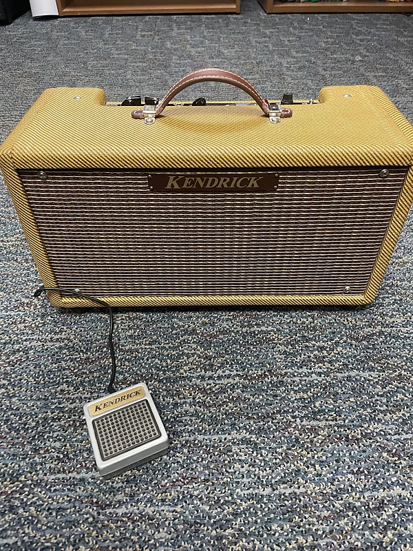 Kendrick Model 1000 tube reverb unit (Tweed - Fender 6g15) | Reverb
