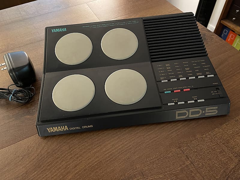 Yamaha DD-5 Digital Drums (Vintage) Black + Grey | Reverb