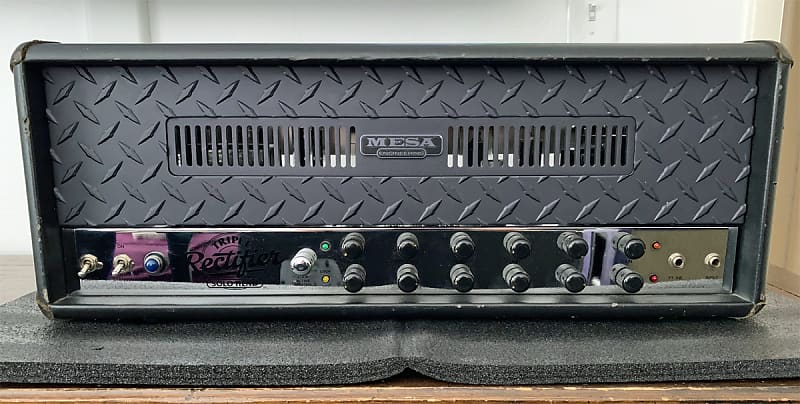 Mesa Boogie Triple Rectifier Rev F/G/C 1994 Black & Chrome | Reverb