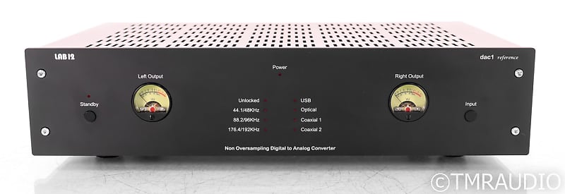 Lab12 dac1 Reference Tube DAC; D/A Converter; Black; DAC-1 | Reverb