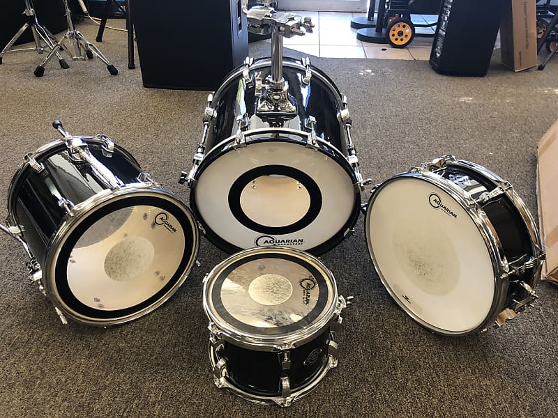 Ludwig Questlove Breakbeats Four Piece Shell Pack w/Aquarian | Reverb