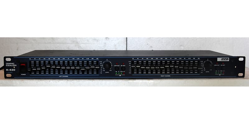 DOD R-430 C Series Stereo Graphic Equalizer Black | Reverb
