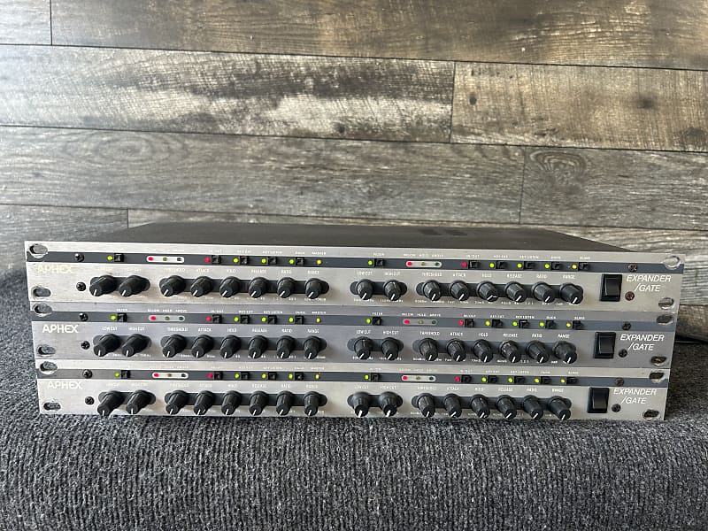 Rack Mount Aphex 2-Channel Expander Gate Model 612 Lot Of 3 | Reverb
