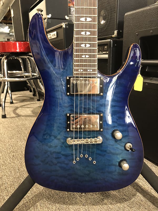 Dean Vendetta 4.0 ! Neck Through ! Trans Blue Quilted Maple | Reverb