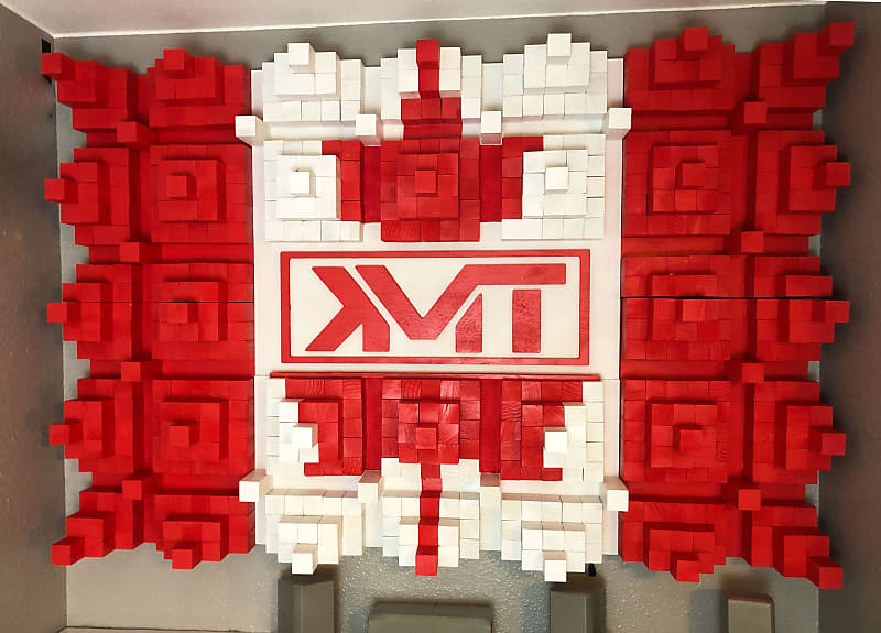 Personalized Acoustic Radial Skyline Diffuser- LED Lights- | Reverb