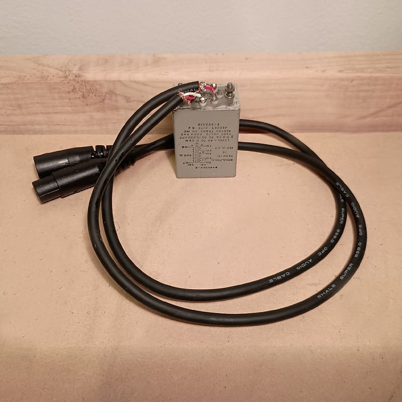 RCA kenyon 60s transformer w/ XLR leads 600 line level ala | Reverb