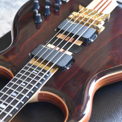 Alembic Series II 5 string bass guitar - Cocobolo | Reverb