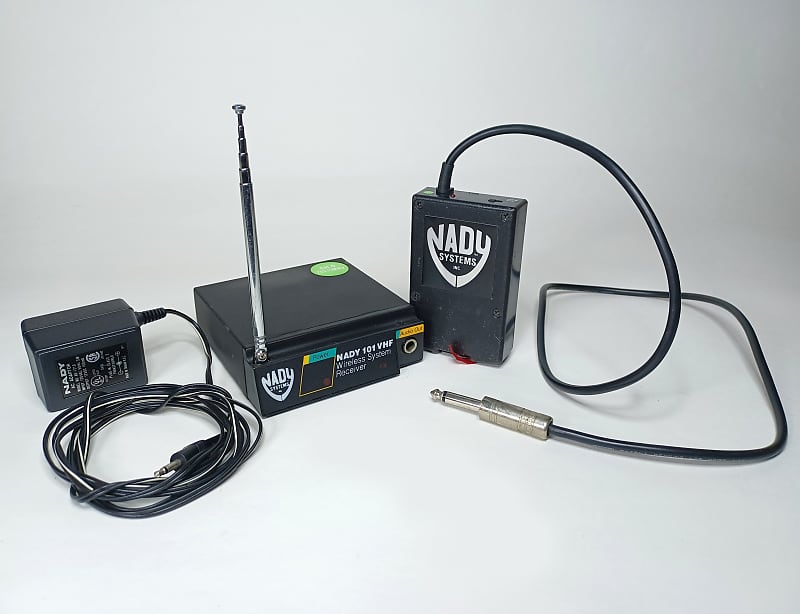 Complete Vintage Nady 101 VHF Wireless System with Case, | Reverb