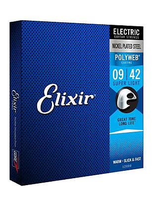 Elixir E12000 Poly Elec Superlight Set | Reverb UK