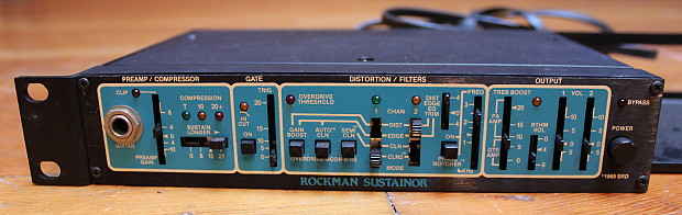 Rockman Sustainor Model 100 and Rack 1986 | Reverb