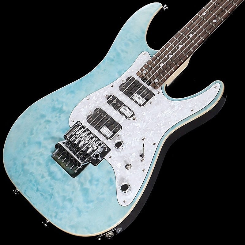 SCHECTER SD-2-24-AL (Aqua Blue/Rosewood) | Reverb
